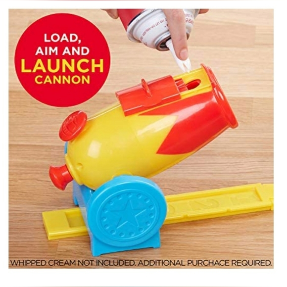 Hasbro | Toys | Pie Face Cannon Game Whipped Cream Family Board Game ...